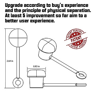 Adjustable Straw Cover for All Brand of Stanley, Simple Modern, Yeti, Owala, Hydro Flask, Reduce, Maars, Meoky, MaxBase, Beast, Hydrapeak and so on, Diameter 6mm-10mm, BPA Free, Dishwasher safe