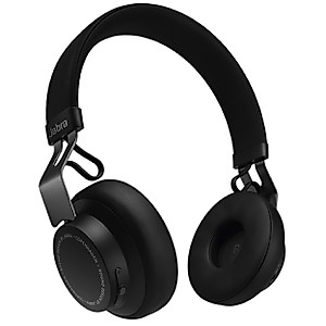 Jabra Move Style Edition, Black – Wireless Bluetooth Headphones with Superior Sounds Quality, Long Battery Life, Ultra-Light and Comfortable Wireless Headphones, 3.5 mm Jack Connector Included