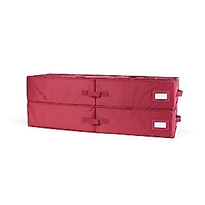 Covermates Keepsakes - Underbed Storage Bag – ID Window – Reinforced Handles – Indoor Storage-Scarlett Red