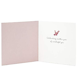 Hallmark Signature Birthday Card for Her (Cake)