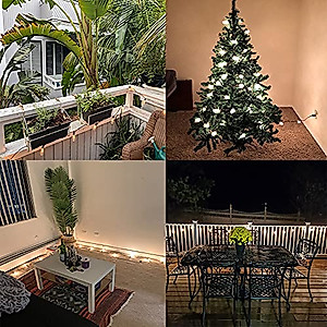 hairmiss 25ft Outdoor Edison Bulb String Lights ST35 Edison Bulbs(Plus 2 Extra Bulbs), UL Listed for Indoor/Outdoor Decor, Perfect for Garden/Backyard/Pergola/Patio/Party (Black)