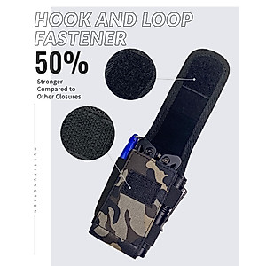 Multitool Sheath-Multi Tool Pouch,Multi Tool Sheath for Belt,Multitool Case,Pocket Knife Belt Holder,Small Tool Pouch Compatible with Multitool Accessories with Leather Logo and Belt Clip for Man