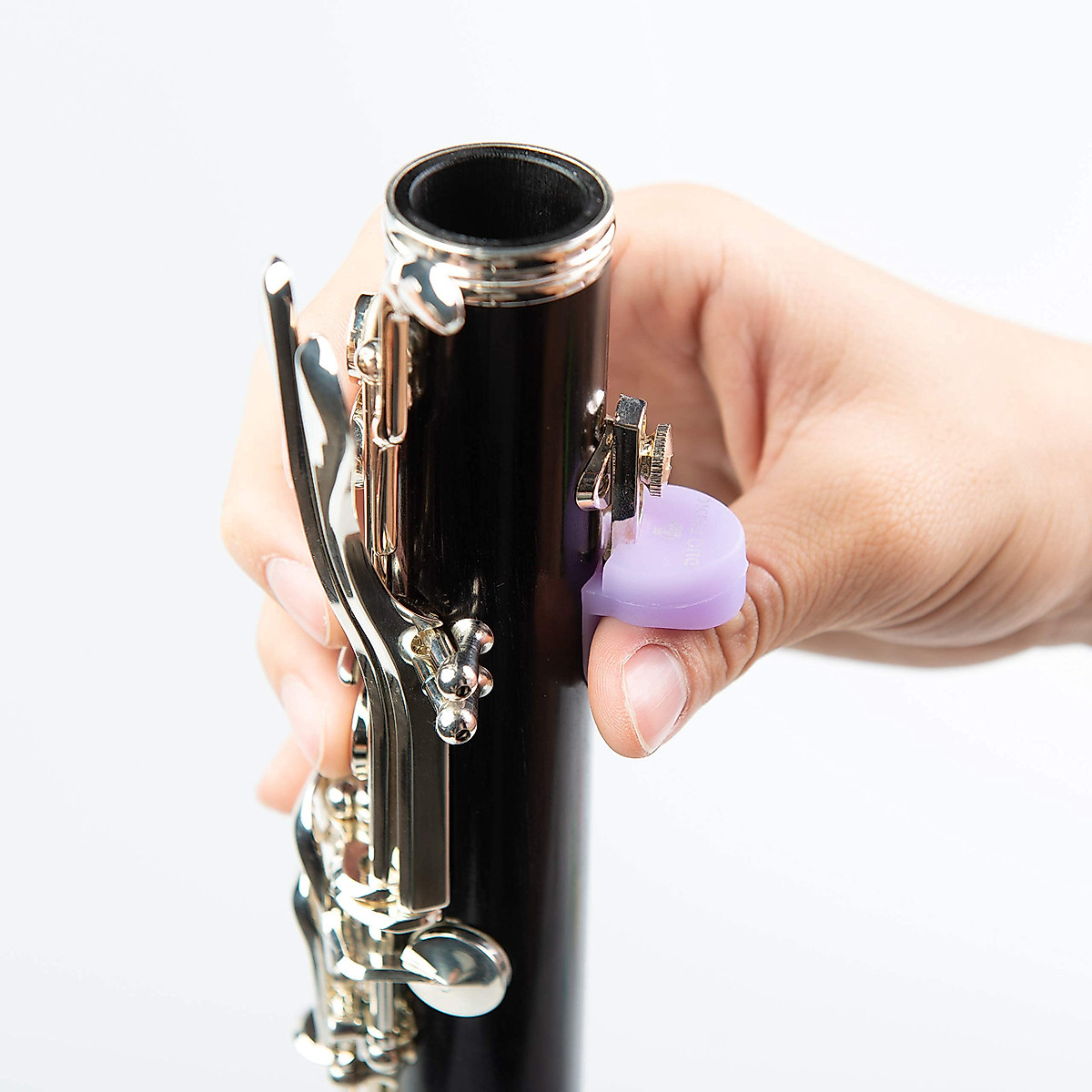 Thumb Rest Cushion/Authentic Brand/Duo Korea/Clarinet,Oboe/Purple/Silicone,