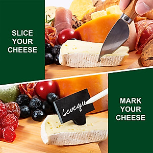 Greenual Extra Large Charcuterie Boards, Bamboo Cheese Board and Knife Set, Charcuterie Board Set and Cheese Tray Platter - House Warming Gifts New Home, Gifts for Couple, Bridal Shower Gift for Women