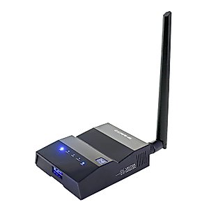C. Crane CC Vector Long Range WiFi Receiver System – Repeats to All WiFi Devices at a Distant Location. Boost Coverage to Garage, Garden, Upstairs, Back Rooms, and More; 2.4 GHz