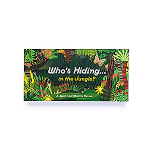 Laurence King Who's Hiding in The Jungle? A Spot and Match Game