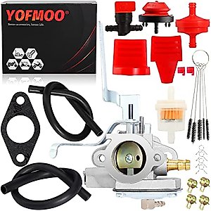 YOFMOO Carburetor Kit Compatible for Tecumseh 640263 640290 631720A 631720B AV520 TV085XA 3HP 2-Cycle Vertical Engine Carb