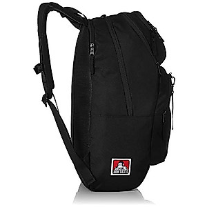 BEN DAVIS(ベンディビス) Men's Backpack, Black (Black 19-3911tcx)