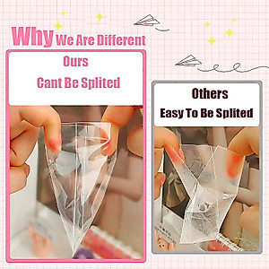 Card Sleeves 61x90mm 200PACK Photocard Protector Perfect for Double sleeving Small Japanese Sized Board Game Penny Sleeve for Sports Trading Kpo Baseball,Magic,MTG Sleeves (Clear-200pcs)