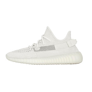 adidas Mens Yeezy Boost 350 V2 Lace Up Sneakers Shoes Casual - White - Size 10.5 M