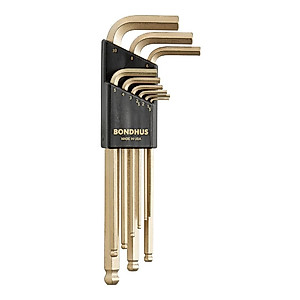 Bondhus 20399 Ball End L-Wrench DoublePK w/BriteGuard & GoldGuard Finish