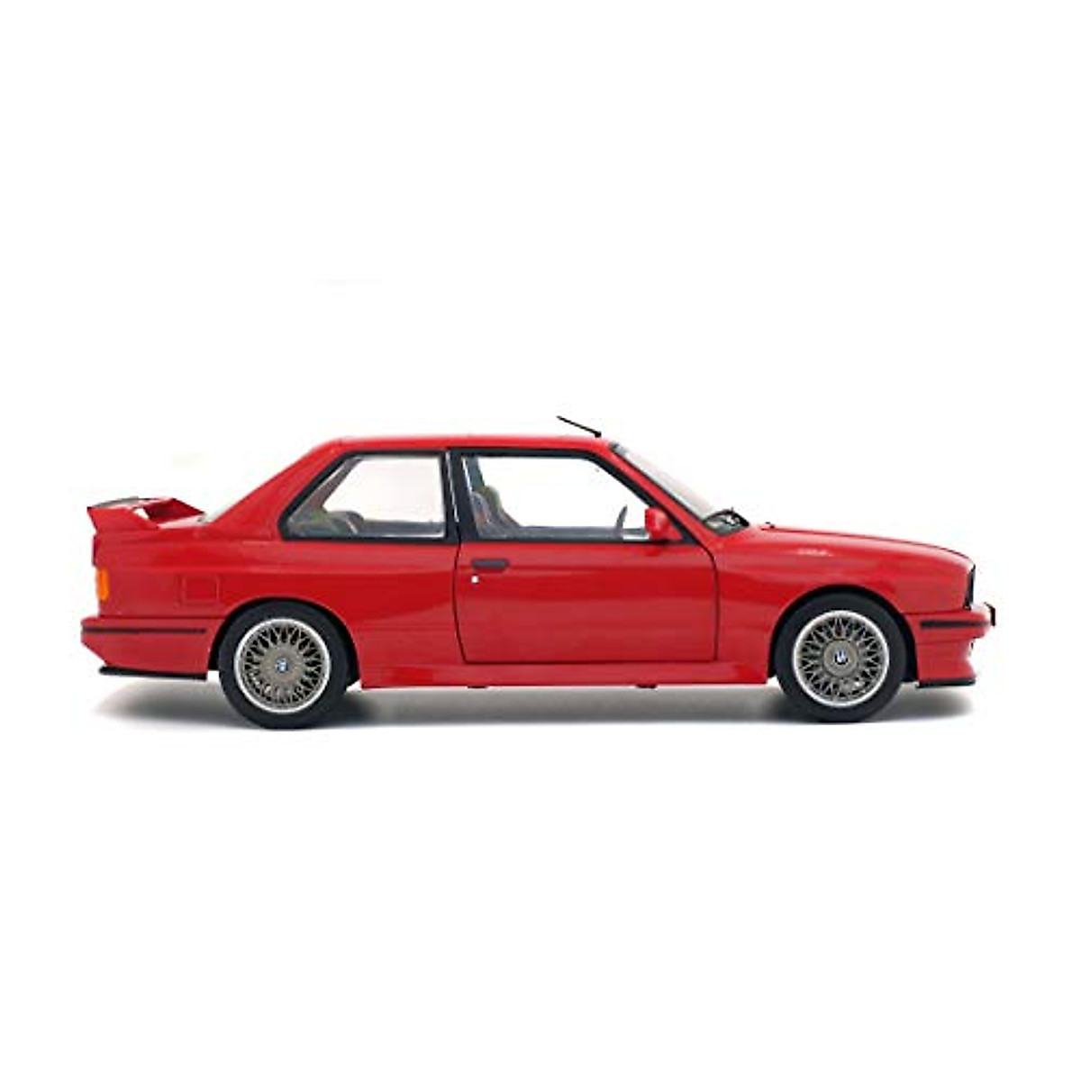 Solido S1801502 1990 BMW E30 M3 Die Cast Car, Red, 1:18 Scale