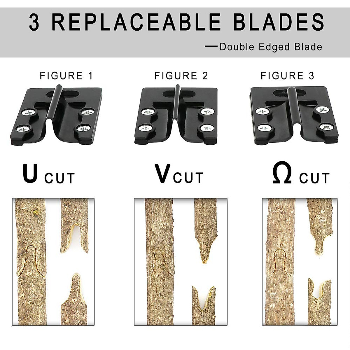 Garden Grafting Tool Kits, ZALALOVA 2 in 1 Pruning Tools Including Grafting Knife Replacement Blades Grafting Tapes Rubber Bands and Labels for Plant Branch Vine Fruit Tree Cutting