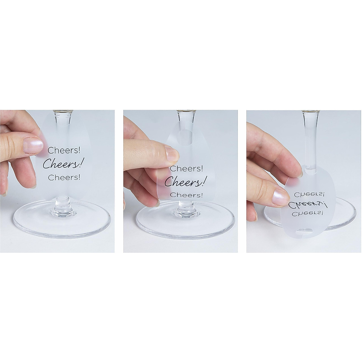 Pavilion Gift Company 24 Oz Hand Painted Large Glass Wine A Little Laugh A Lot-White Sparkle Swirl, Gold