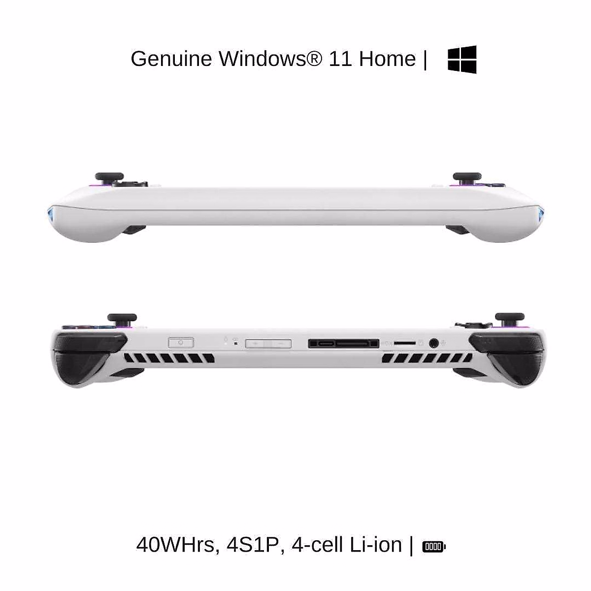 HIDevolution [2023] ASUS ROG Ally RC71L 7" FHD 120Hz, 3.3 GHz Ryzen Z1 Extreme, AMD Radeon, 16 GB LPDDR5 RAM, 512 GB PCIe SSD, Windows 11 Home