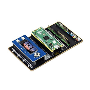 Waveshare 0.96inch LCD Display Module for Raspberry Pi Pico 65K RGB Colors 160×80 Pixels SPI Interface Embedded ST7735S Driver