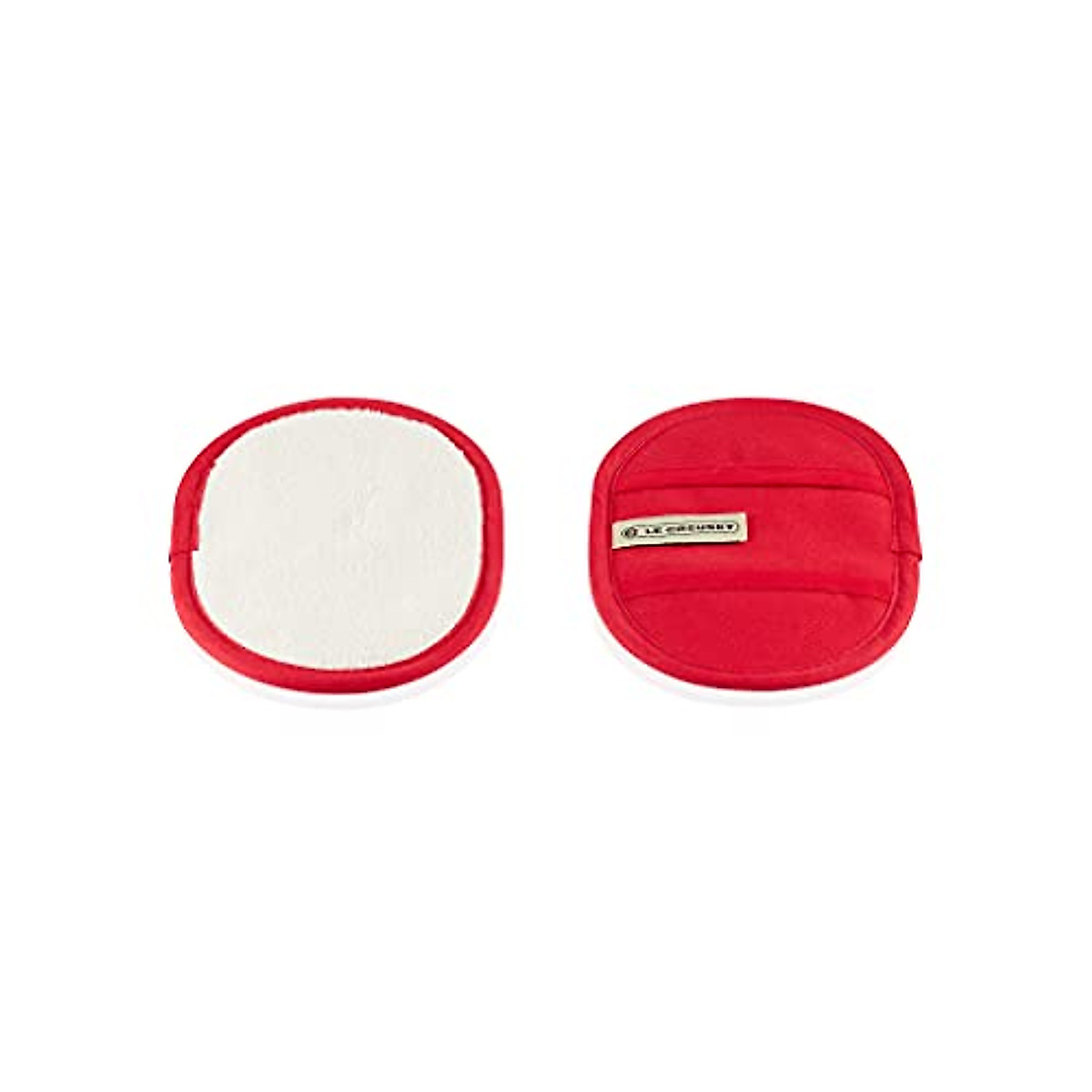 Le Creuset Fingertip Potholder, Cherry,Set of 2