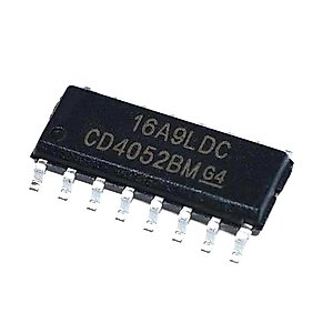 5Pcs/lot Cd4052 Analog Multiplexer Dual 4 1 16-Pin Tube Cd4052bm