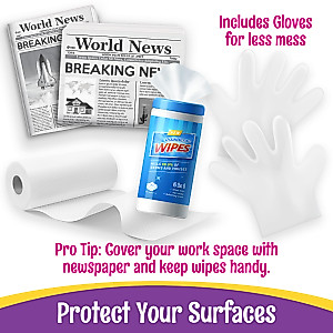 PAAS Easter Egg Decorating Bundle, Includes 1 Deluxe Kit, 1 Cosmic Egg Dying Kit, and PAAS Whiskers for Easy Egg Dying, Food Safe Dye for Family Easter Activity (3 Piece Bundle)