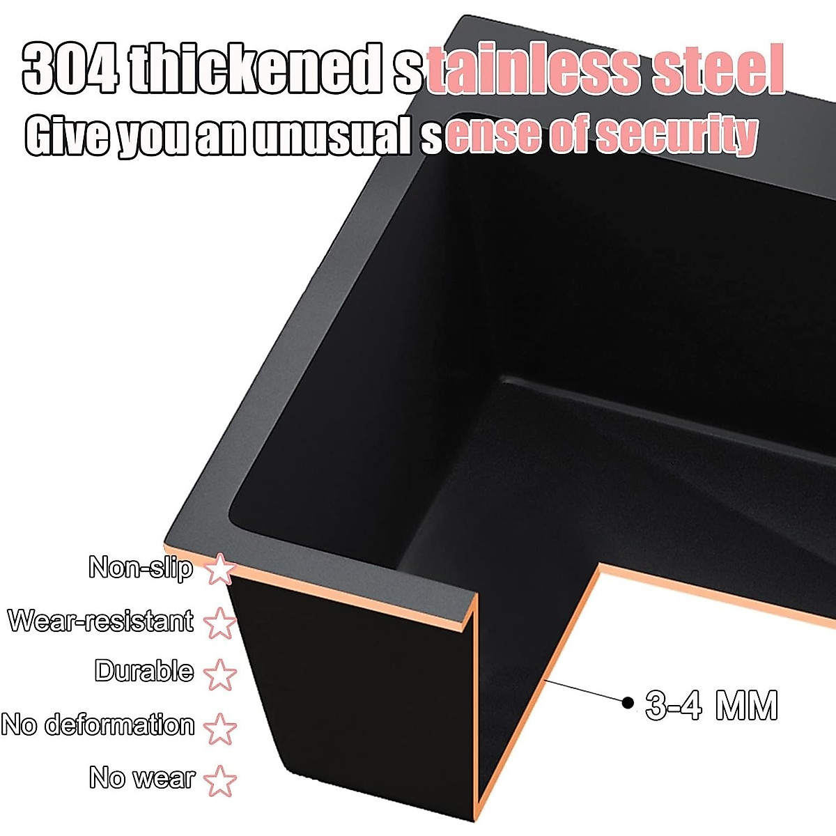 Commercial Stainless Steel Kitchen Sink, Outdoor Utility Sinks for Laundry Room, Compartment Free Standing Utility Sink Heavy Duty Floor Mounted Wash Station with Faucet and Storage Shelves ( Size : 2