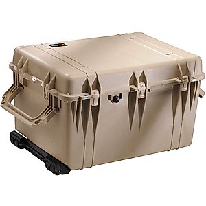Pelican 1660 Camera Case With Foam (Desert Tan), Model: 1660-020-190