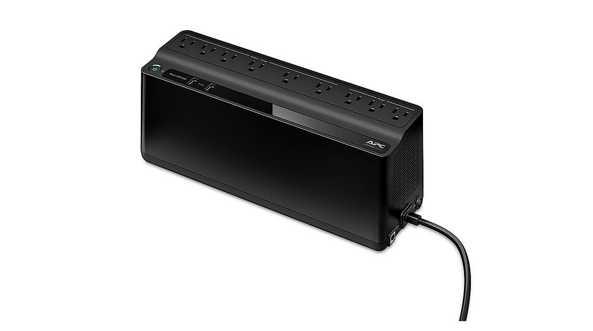 APC UPS BE850M2 850VA Backup Power & Surge Protector