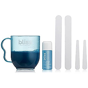 Bliss Poetic Waxing At Home Wax Kit - 5.3 Fl Oz - Microwavable Stripless Wax Hair Removal Kit - Fragrance Free - Safe for All Skin Types - 6 PC Set