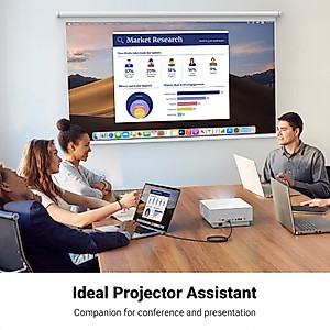 UGREEN USB C to HDMI Cable (4K@60Hz) 6.6FT, Type C to HDMI Adapter Thunderbolt 4/3 to HDMI for Home Office Compatible with iPhone 16 Pro Max Plus, MacBook Pro Air iPad Pro, XPS, Galaxy S24 Steam Deck