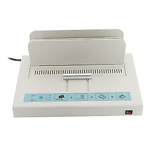 Yaegoo 110V Thermal Binding Machine 1-50MM Binding Thickness Universal Thermal Binding Machine Infrared Light Detecting Hot Melt Machine Contract Document Invoice Folder