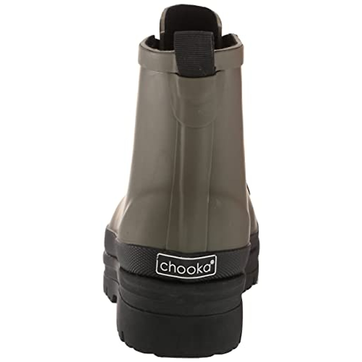 Chooka Mens Redmond Waterproof Hiker Rain Boot, Olive, 7 US