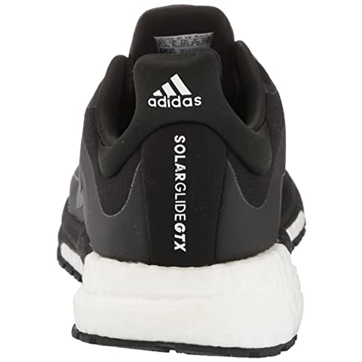 adidas Women's Solar Glide 4 GTX Running Shoe, Black/Grey/White, 8