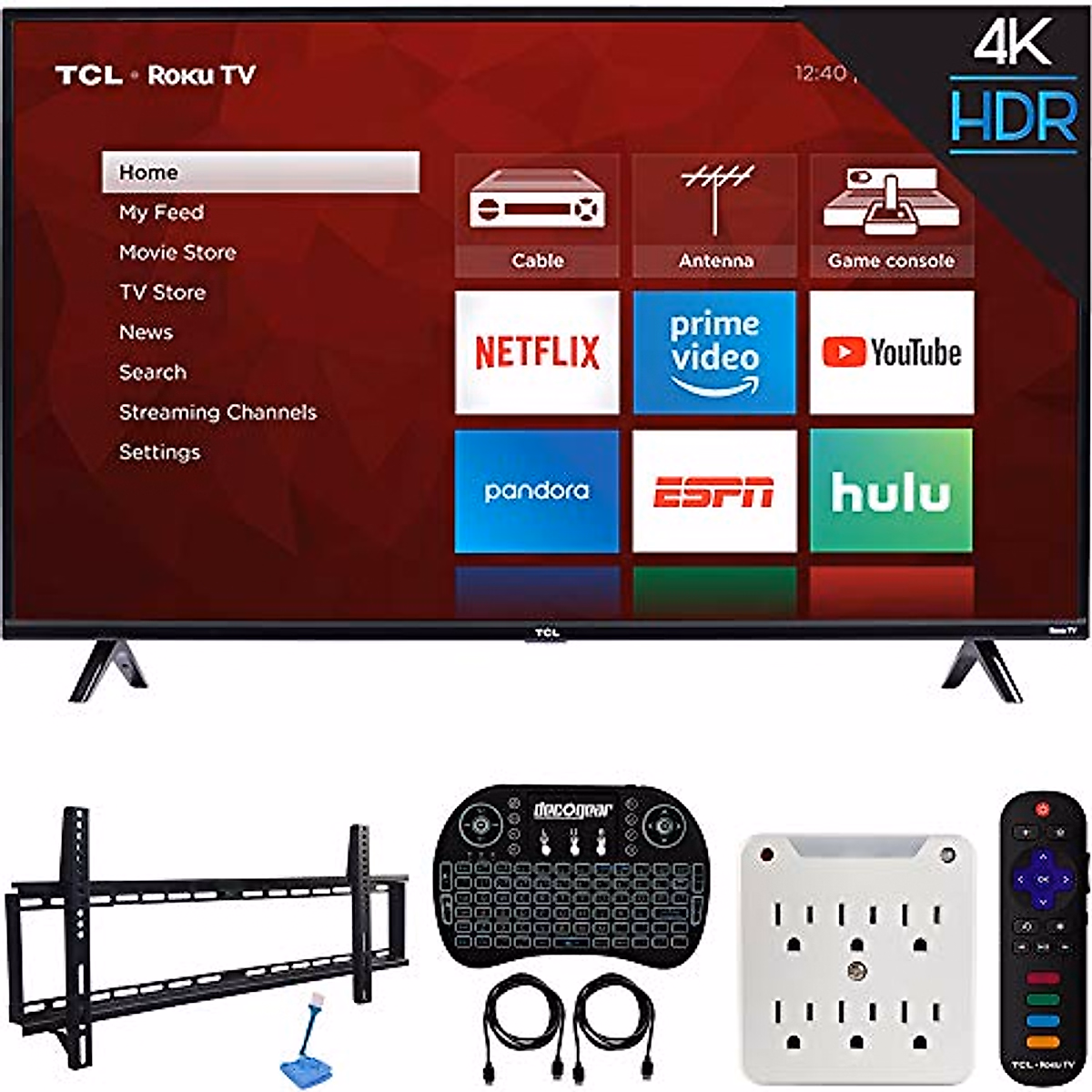 TCL 4 55S425 54.6 2160p Smart LED-LCD TV - 16:9 - 4K UHDTV