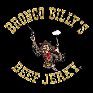Bronco Billy's Beef Jerky Hickory Smoked Old Country One Pound Resealable Bag