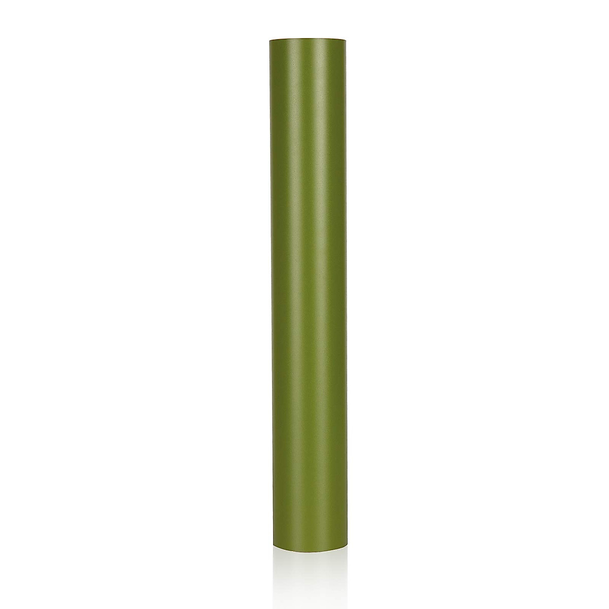 Gatichetta Self Adhesive Vinyl Craft Permanent Vinyl Roll 12" x 10ft for Cricut, Silhouette & Cameo,Matte Olive Green