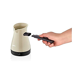 Sinbo SCM 2951 Greek Turkish Coffee Maker Machine Electric Pot Briki Ibrik-New-Beige