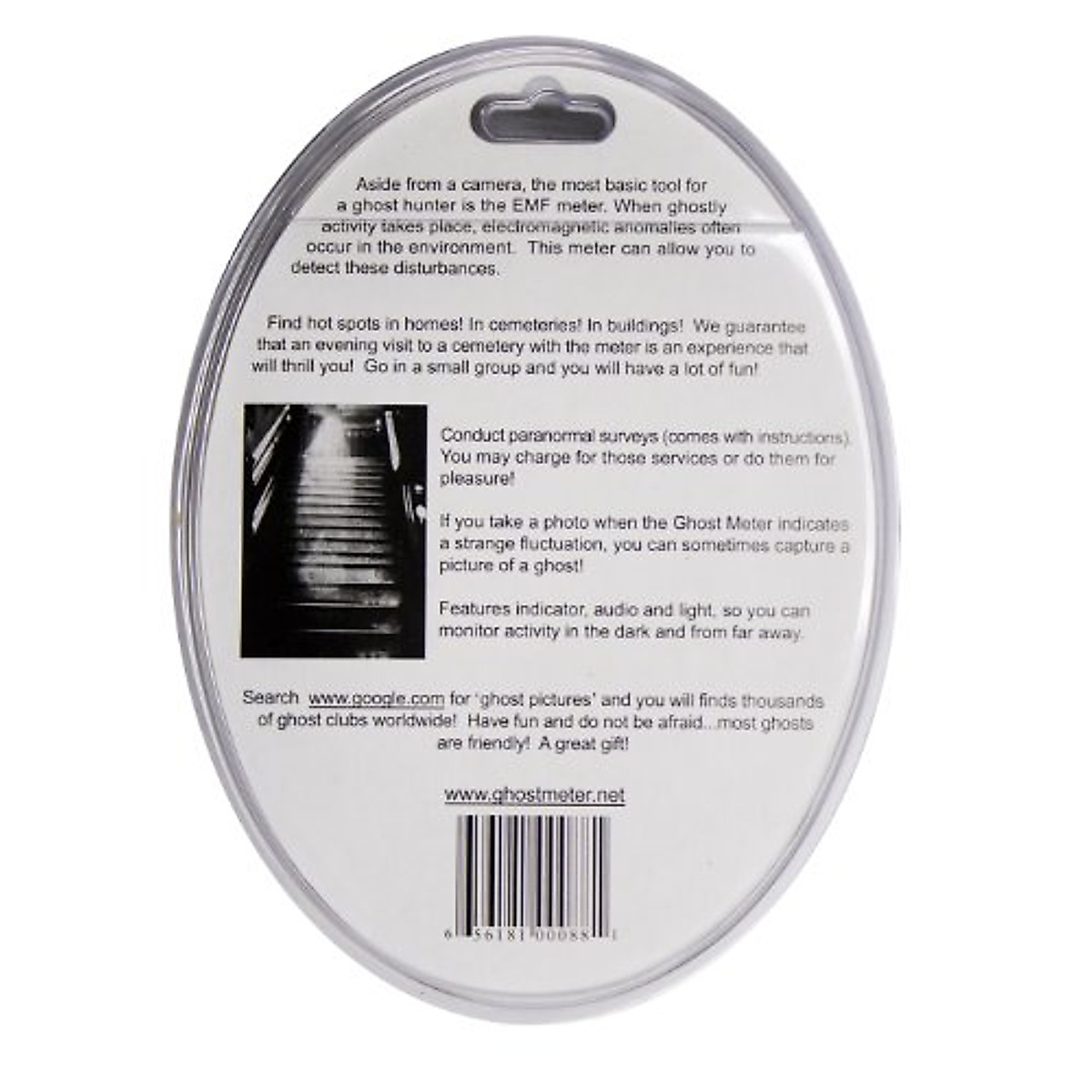 The Ghost Meter EMF Sensor, Transparent