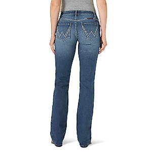 Wrangler womens Shiloh Low Rise Boot Cut Ultimate Riding Jeans, Scarlett, 11 1 US