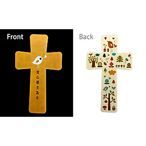 Waterproof Plastic English Chinese Christian Cross Bookmarks, Holy Bible Bookmarks, Inspirational Bookmark Religious Marker Christian Art Gift Bookmark for Reading Lover (10 PCS)