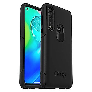 OtterBox Motorola g POWER Commuter Series Lite Case - BLACK, slim & tough, pocket-friendly, with open access to ports and speakers (no port covers),