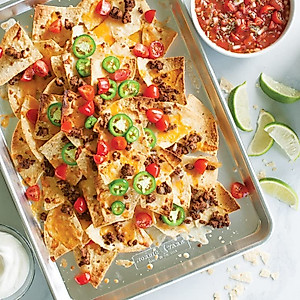 Nordic Ware Naturals Two Half Sheets with Lid Set, 3-Pieces