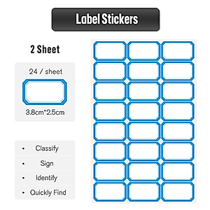 Csyidio 52 Pcs Clear Stamp and Die Storage Bag with Rubber Magnetic Sheets Resealable Plastic Storage Pocket Large Envelope Case Cutting Dies Stencil Organizer for Card Making(0.5mm Thickness)