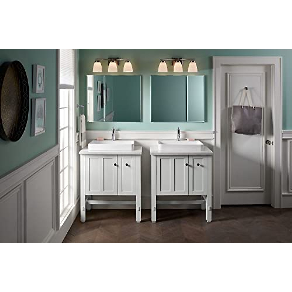 Kohler 2660-1-0 Vox Vessel Bathroom Sink with Single Faucet Hole, One Size, White