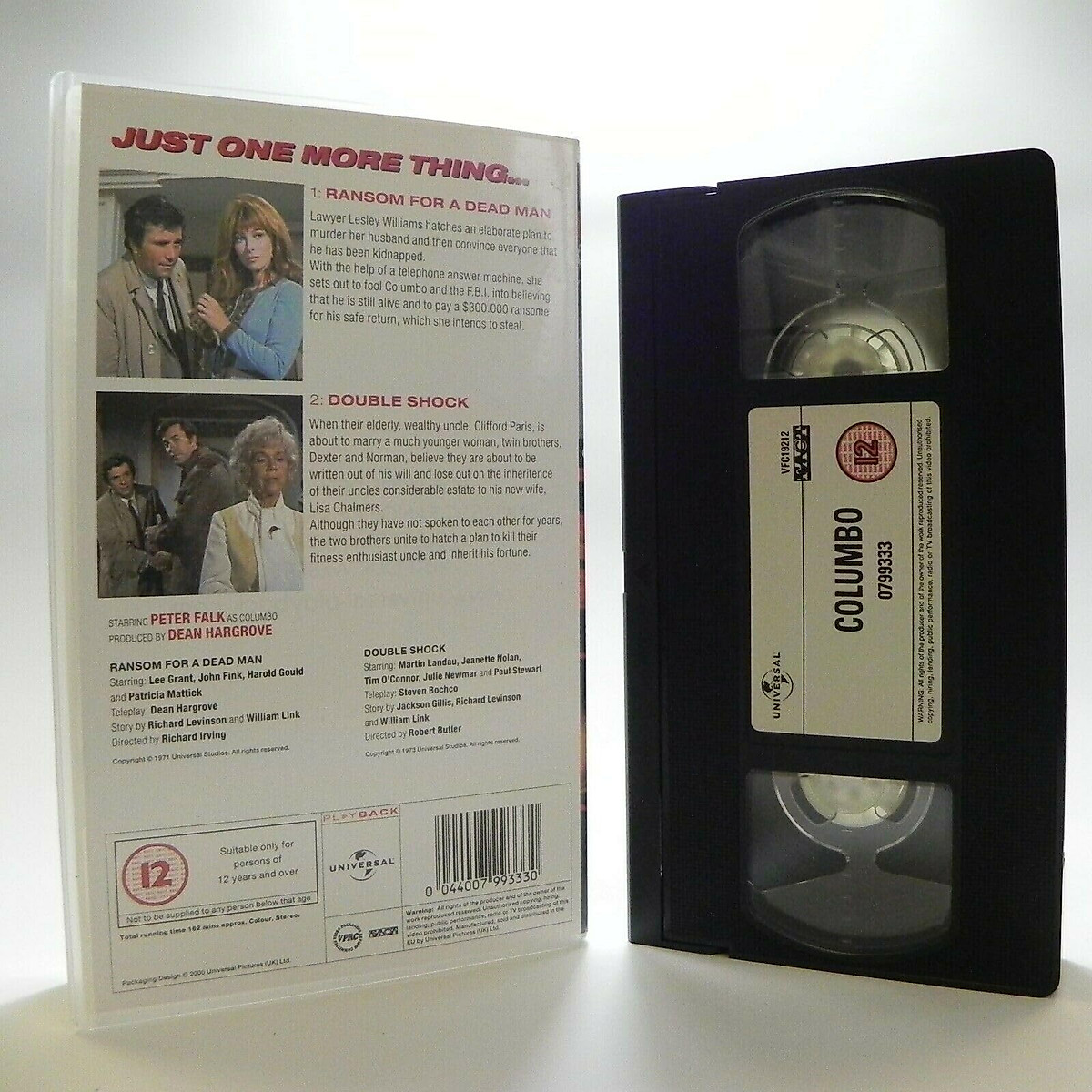 Watching The Detectives: Set One/1: Columbo - Classic TV Series - Pal VHS