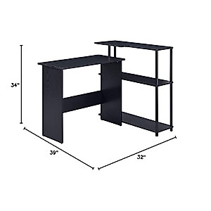 Acme Furniture Ievi Writing Desk, Black