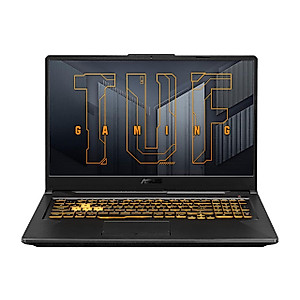 Asus TUF 17.3" 144Hz FHD (1920 x 1080) Gaming Laptop, Intel Tiger Lake Core i5-11260H (6 Cores,12 Threads), NVIDIA GeForce RTX 3050 Ti , Backlit Keyboard,Windows 10, (8GB RAM | 512GB PCIe SSD)