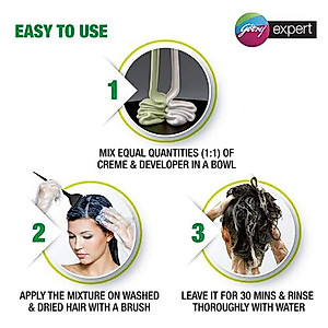 Godrej Expert Creme Hair Colour Natural Black 20G+20Ml