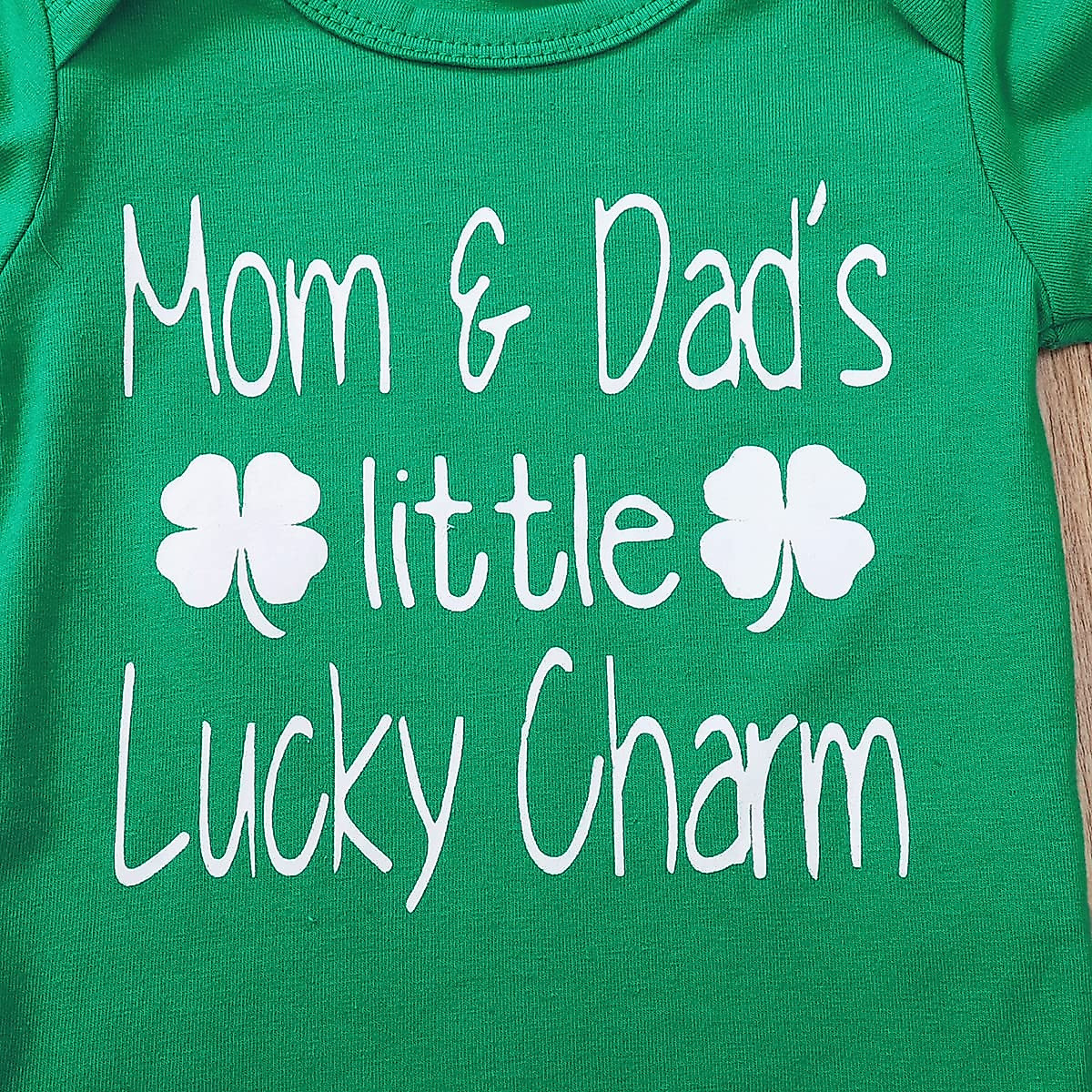 Happidoo Baby Boy St. Patricks Day Outfit Nreborn Saint Patrick's Day Clothes (Green-St,0-3 Months)