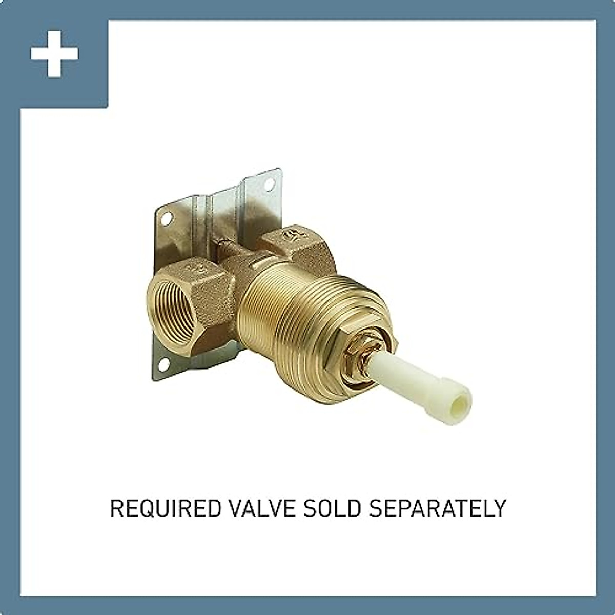 Moen S3600 Brass ExactTemp Volume Control Shower Rough-in Valve, 3/4-Inch IPS Connection