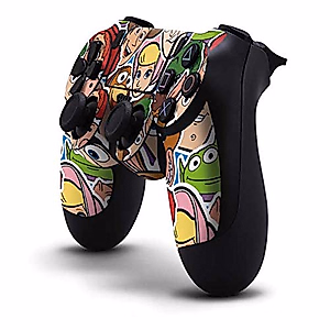Skinit Decal Gaming Skin Compatible with PS4 Controller - Officially Licensed Disney Toy Story Collages Portrait Design