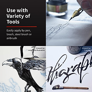 Speedball Super Black India Ink, 2-Ounce